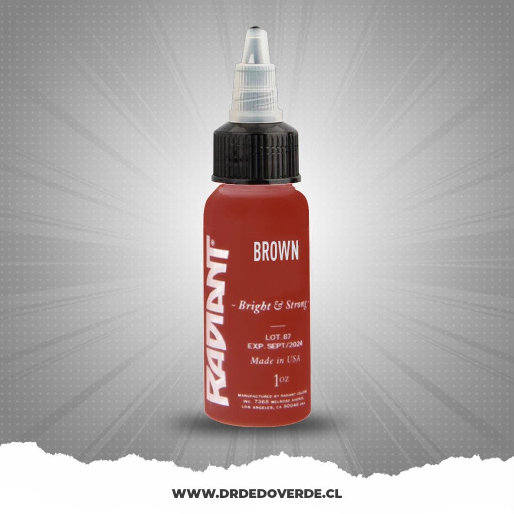 BROWN - Dr dedo Verde Tattoo Supply