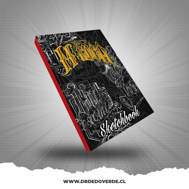 MR. RUCA SCKETCHBOOK - Dr dedo Verde Tattoo Supply